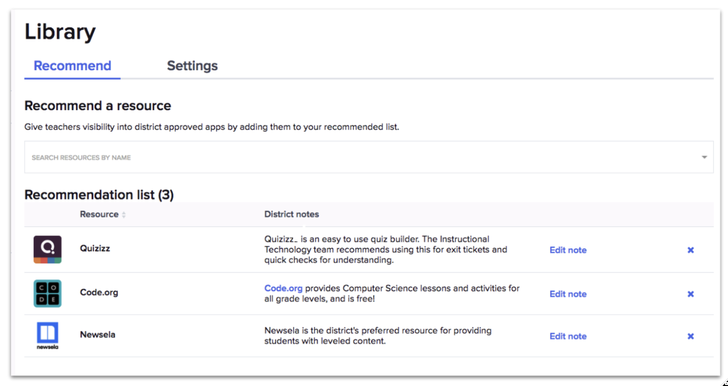 For District Admins: Clever Library