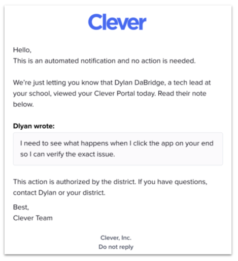 Troubleshooting: Enable "Access Portal as" for School Tech Leads