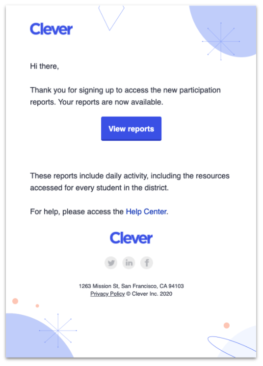 Participation Reports