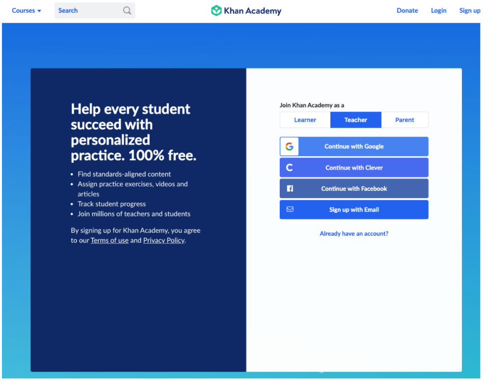 For Teachers: Getting Started with Khan Academy in the Clever Library