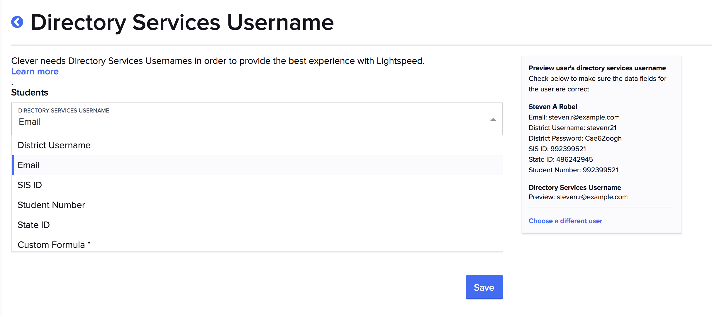 Clever + Lightspeed Setup Guide