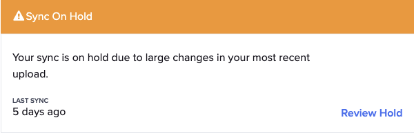 For District Admins: Sync Status