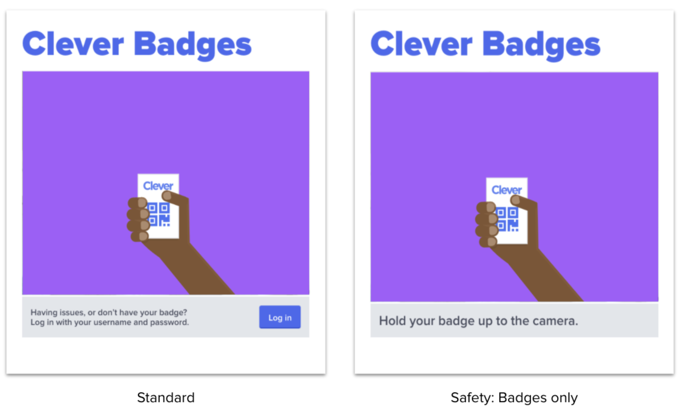 Clever Badges: How do I enable both ADFS and Badge logins for Chromebooks?