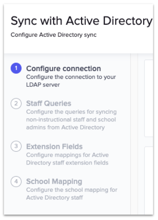 Staff Setup: Syncing staff with Active Directory