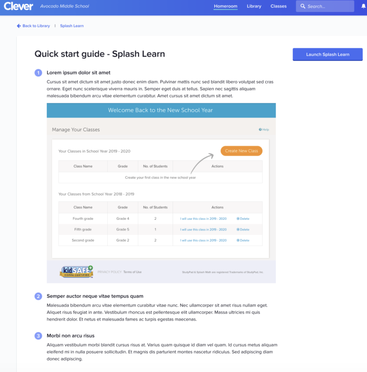 For App Partners: Create your Teacher Quickstart Guide