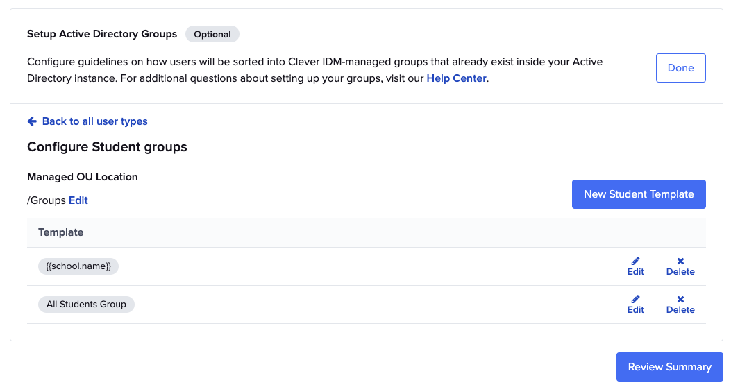 Clever IDM: Group Membership Management