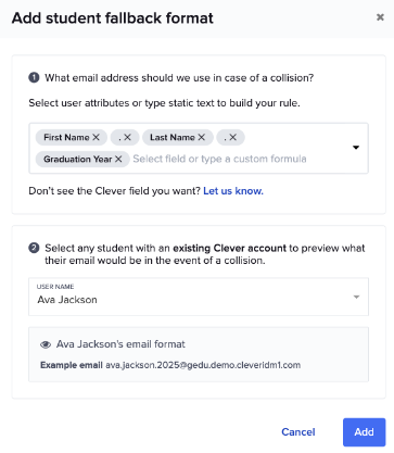 Clever IDM: Google Setup
