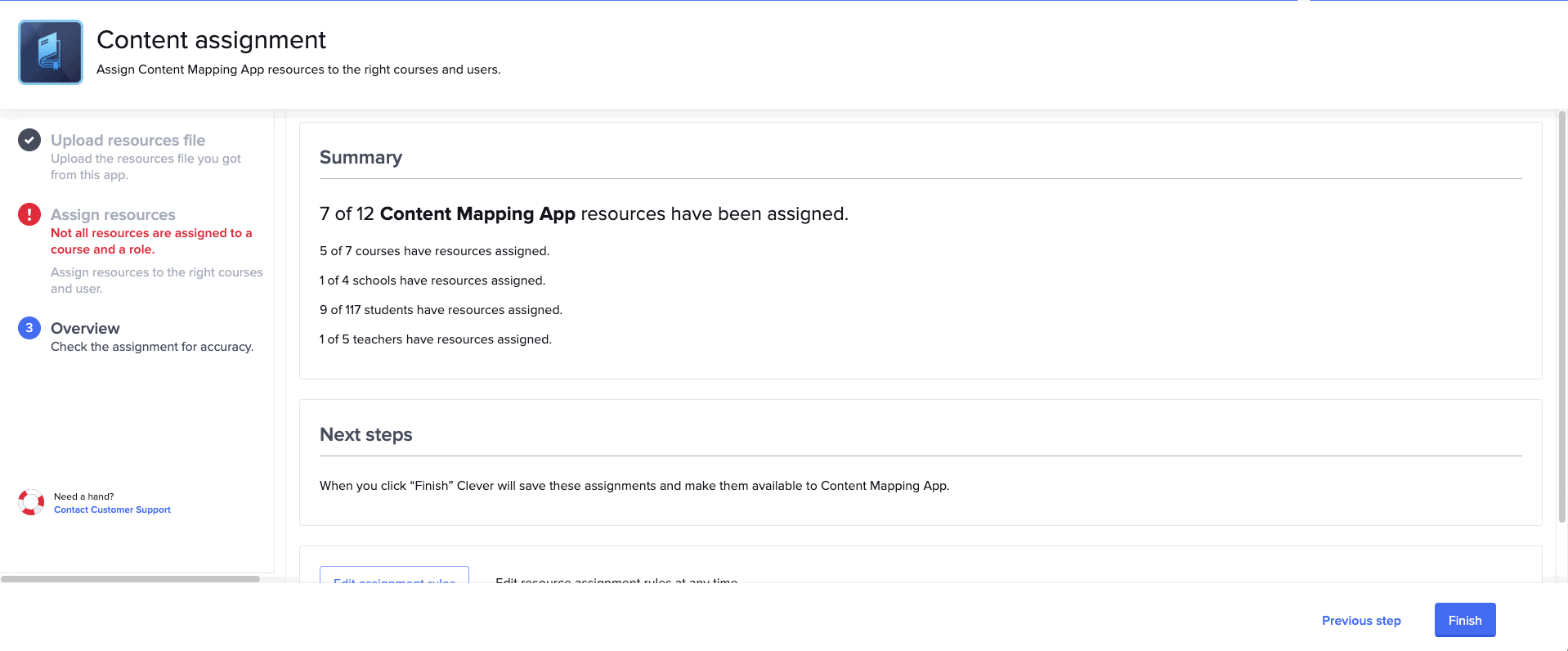 For District Admins: Content Mapping