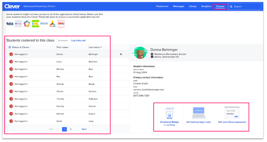 For Teachers: Overview of the Clever Portal