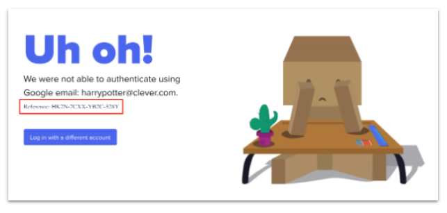 For Students: Troubleshooting - Logging in to Clever