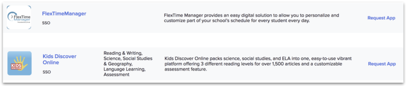 For District Admins: Applications - What types of apps are on Clever?