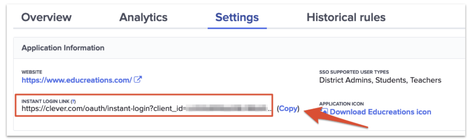 Single Sign-On (SSO): Instant Login links