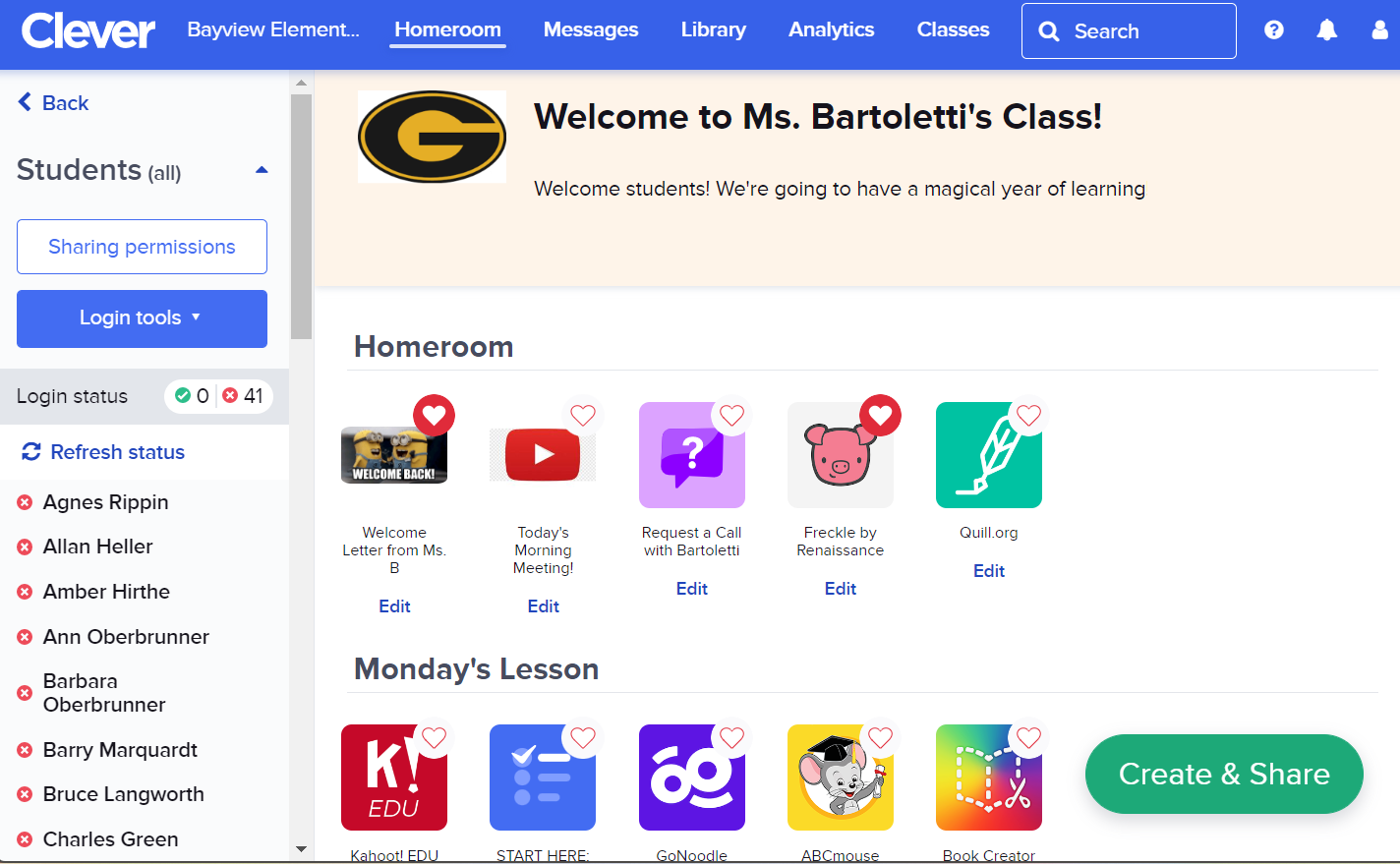 For Teachers: Overview of the Clever Portal