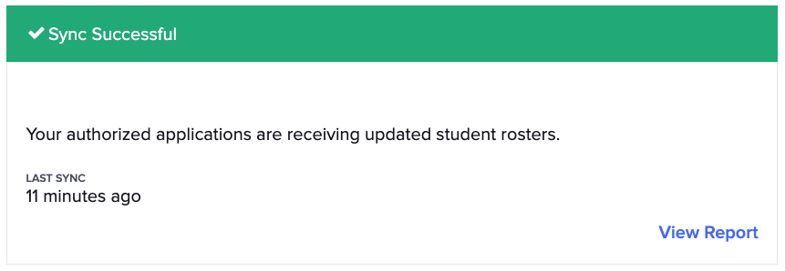 For Clever Admins: Sync Status