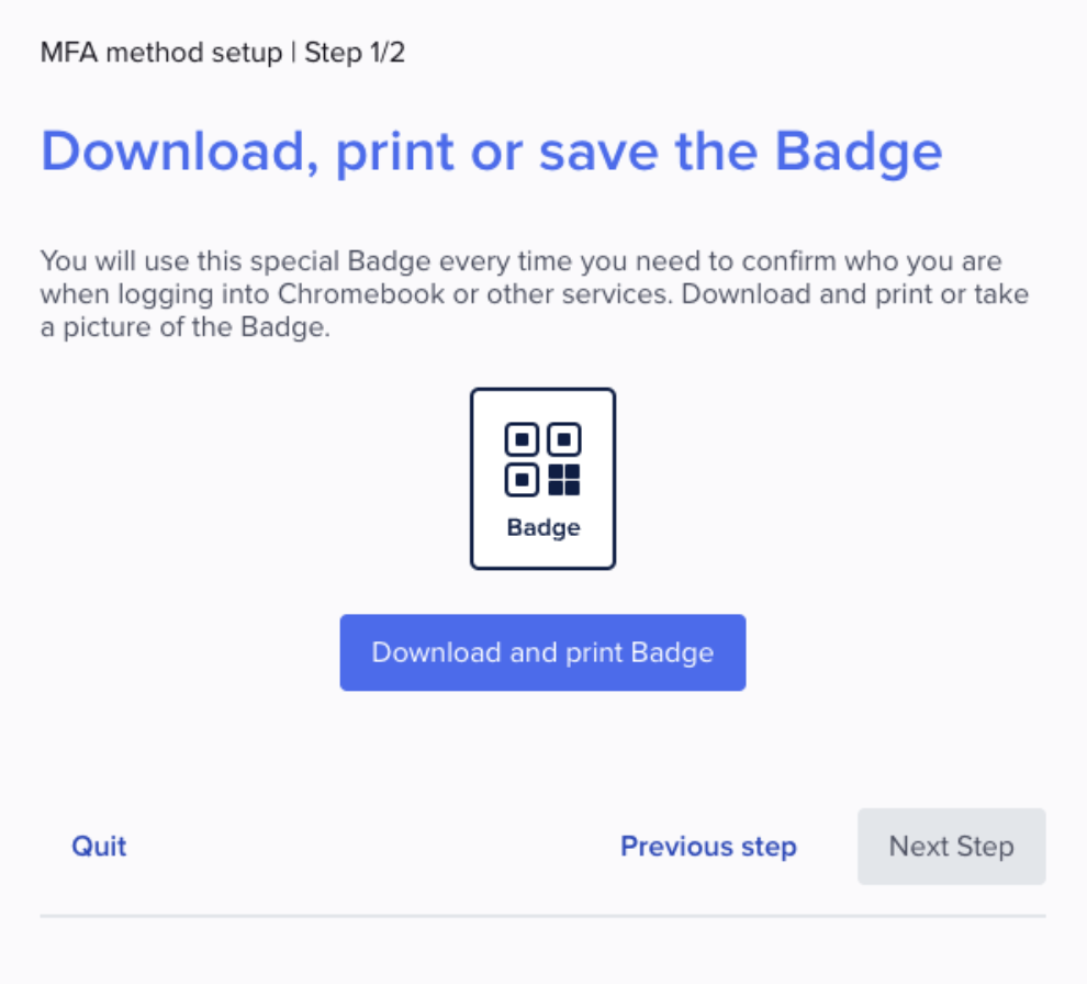 For Students: Setting up Classroom MFA