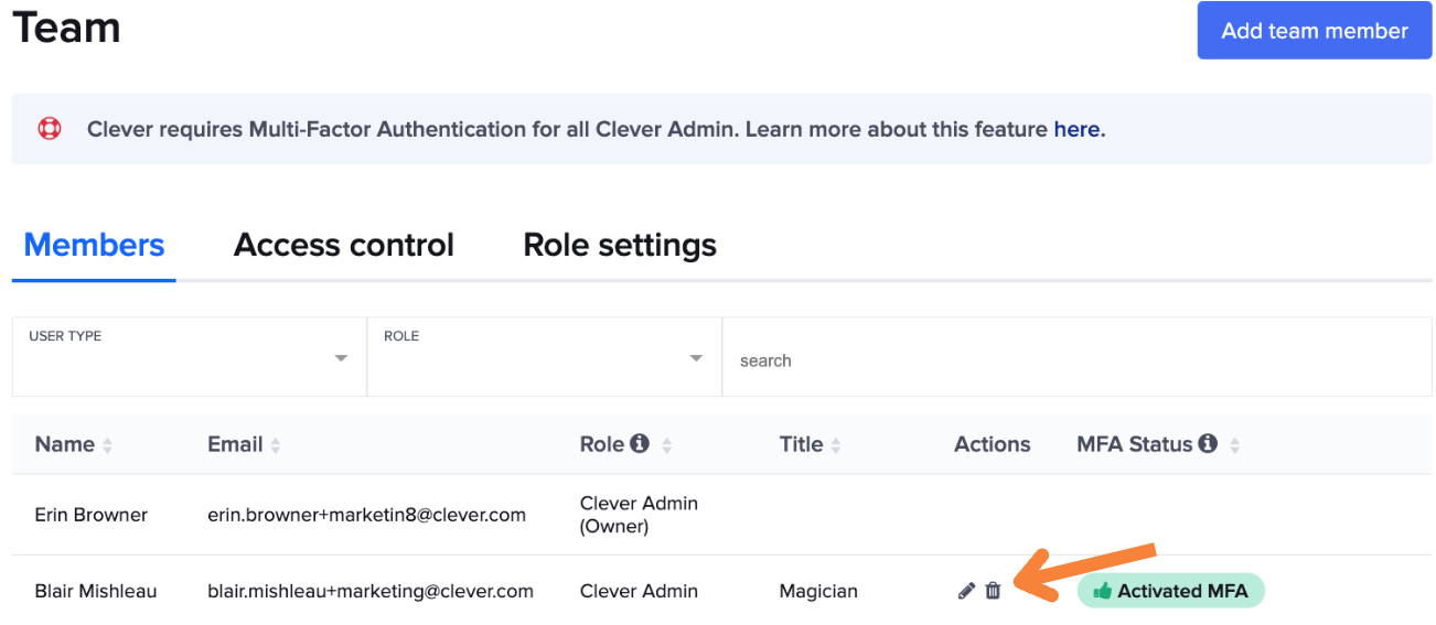 Clever Roles: Clever Admin