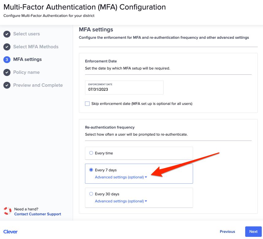 For Clever Admins: Classroom MFA setup