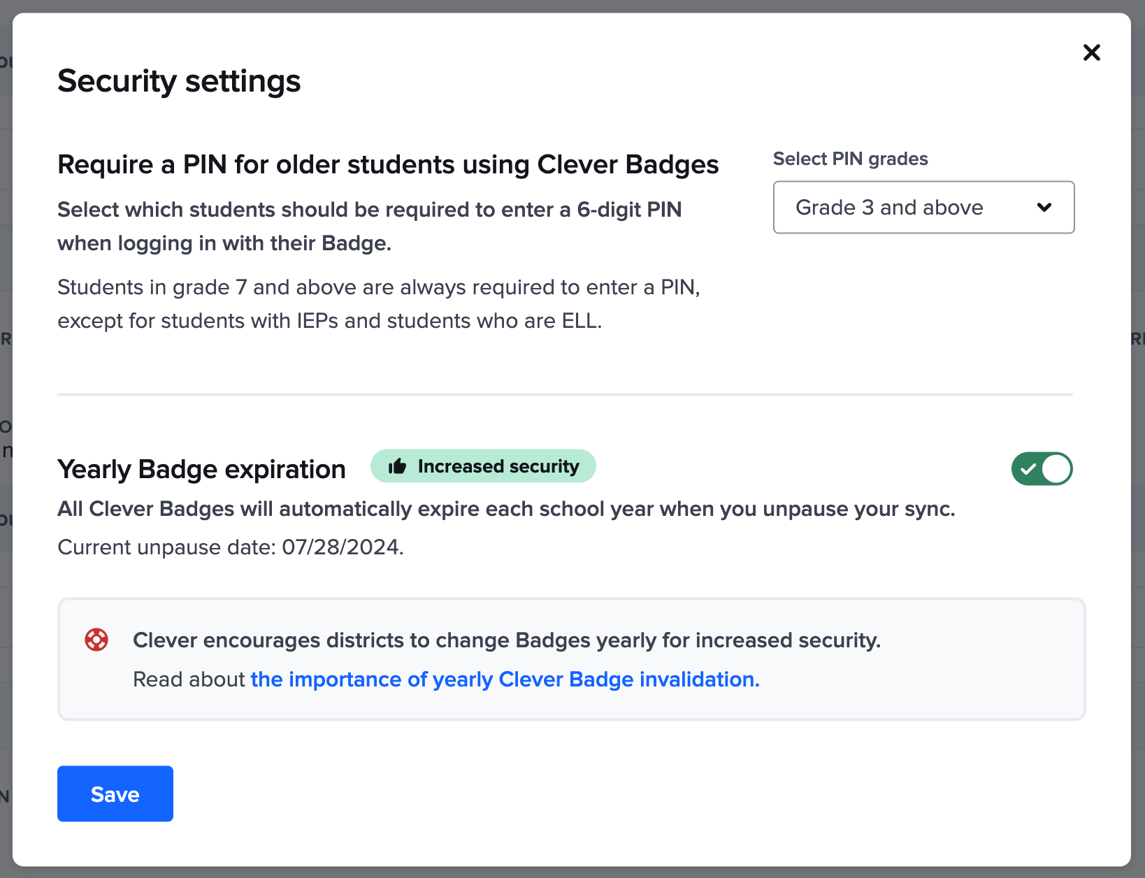 Clever Badges: Overview and setup
