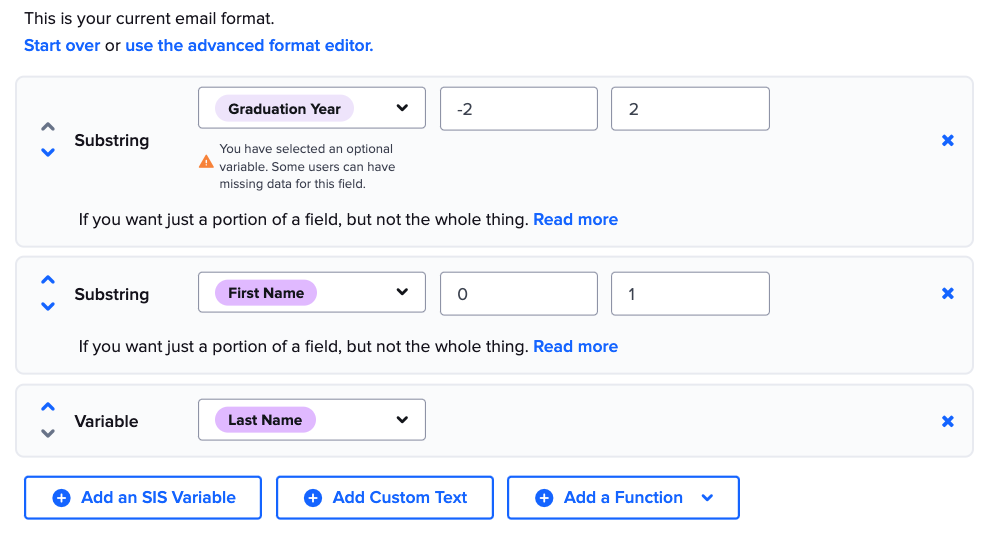 Clever IDM: Setting login credentials