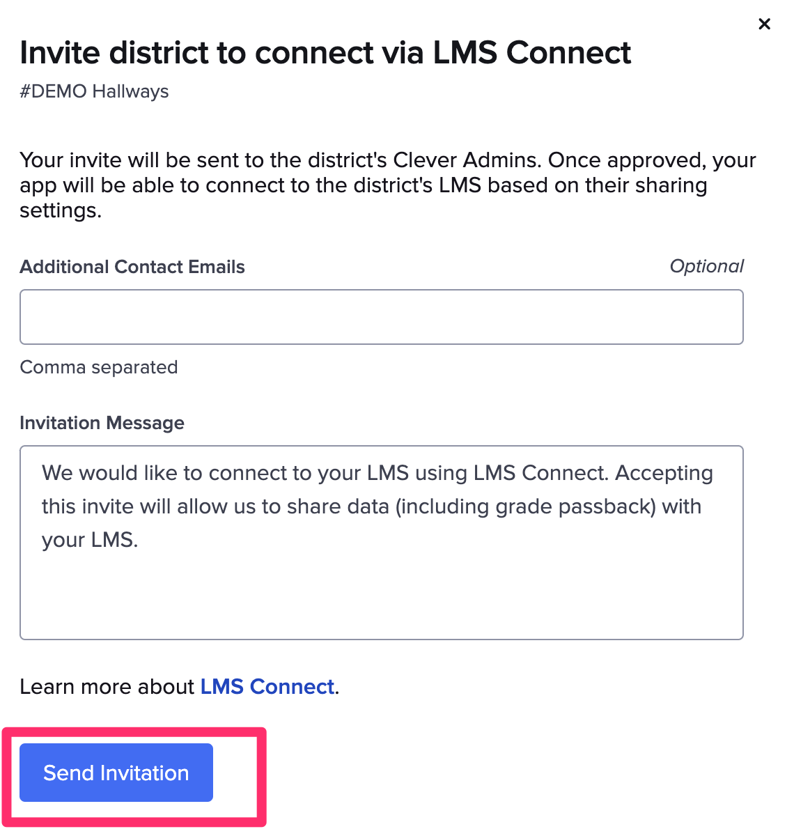 For Application Partners: Sending and receiving Clever LMS Connect ...