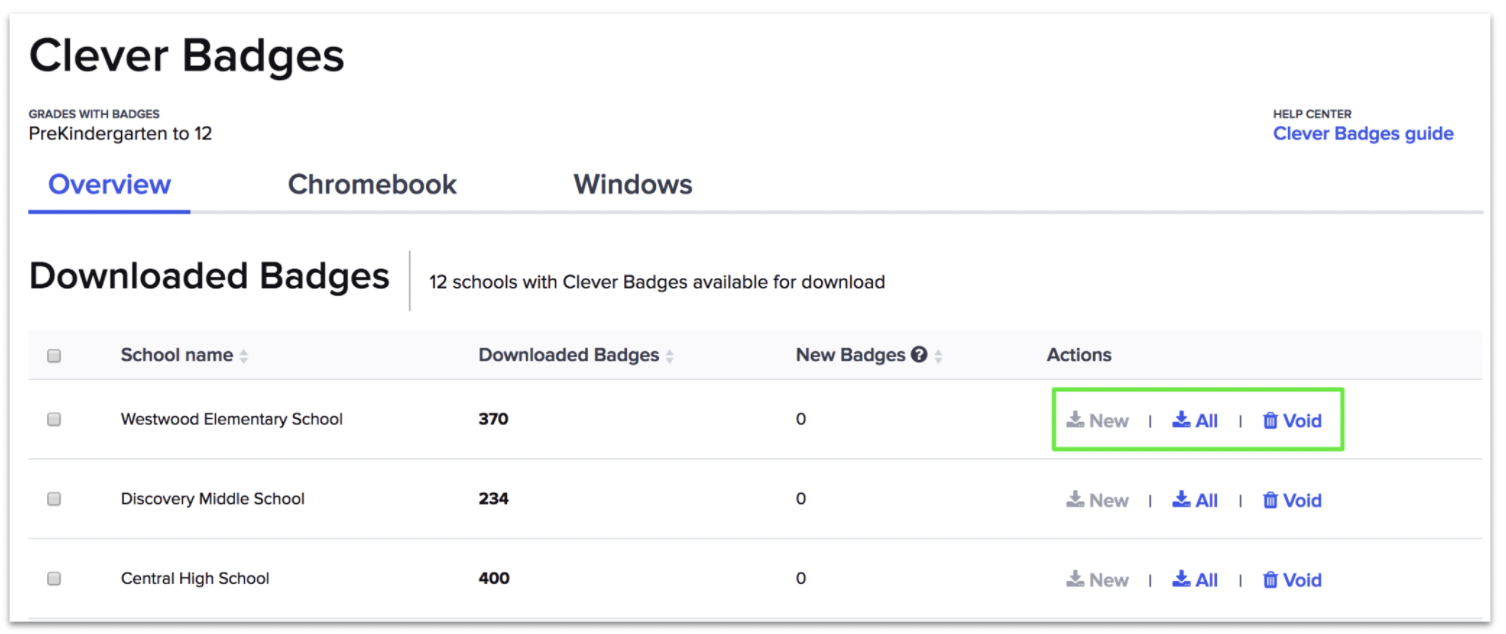 For School Tech Leads: Badges