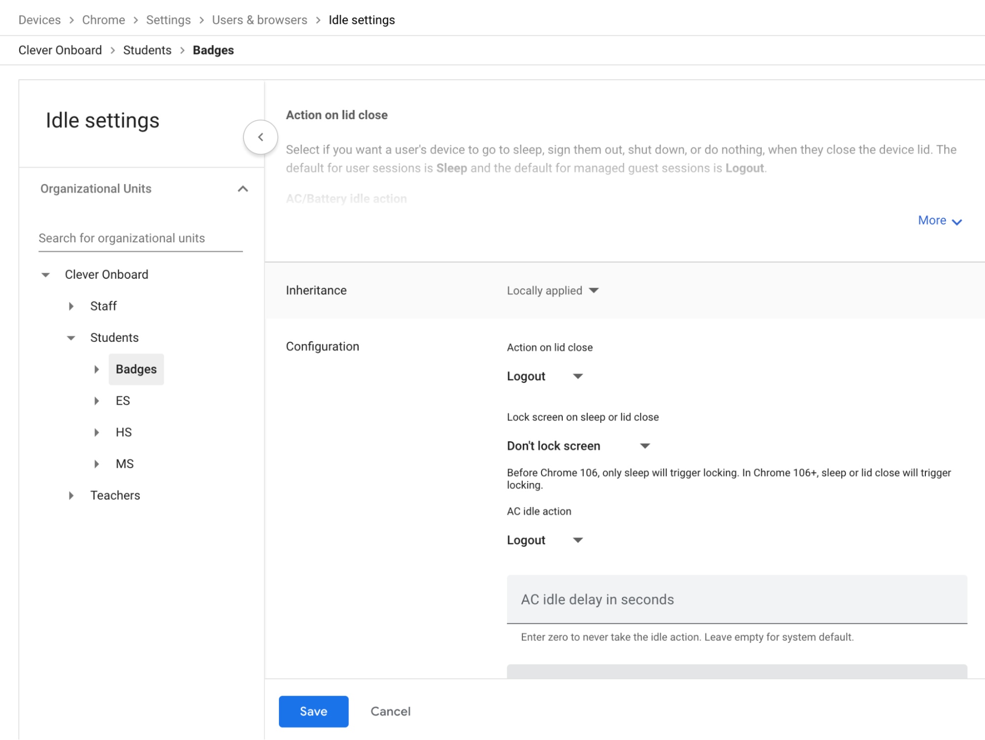 Single Sign-on (SSO): Setting up Clever Badges and Chromebook logins ...