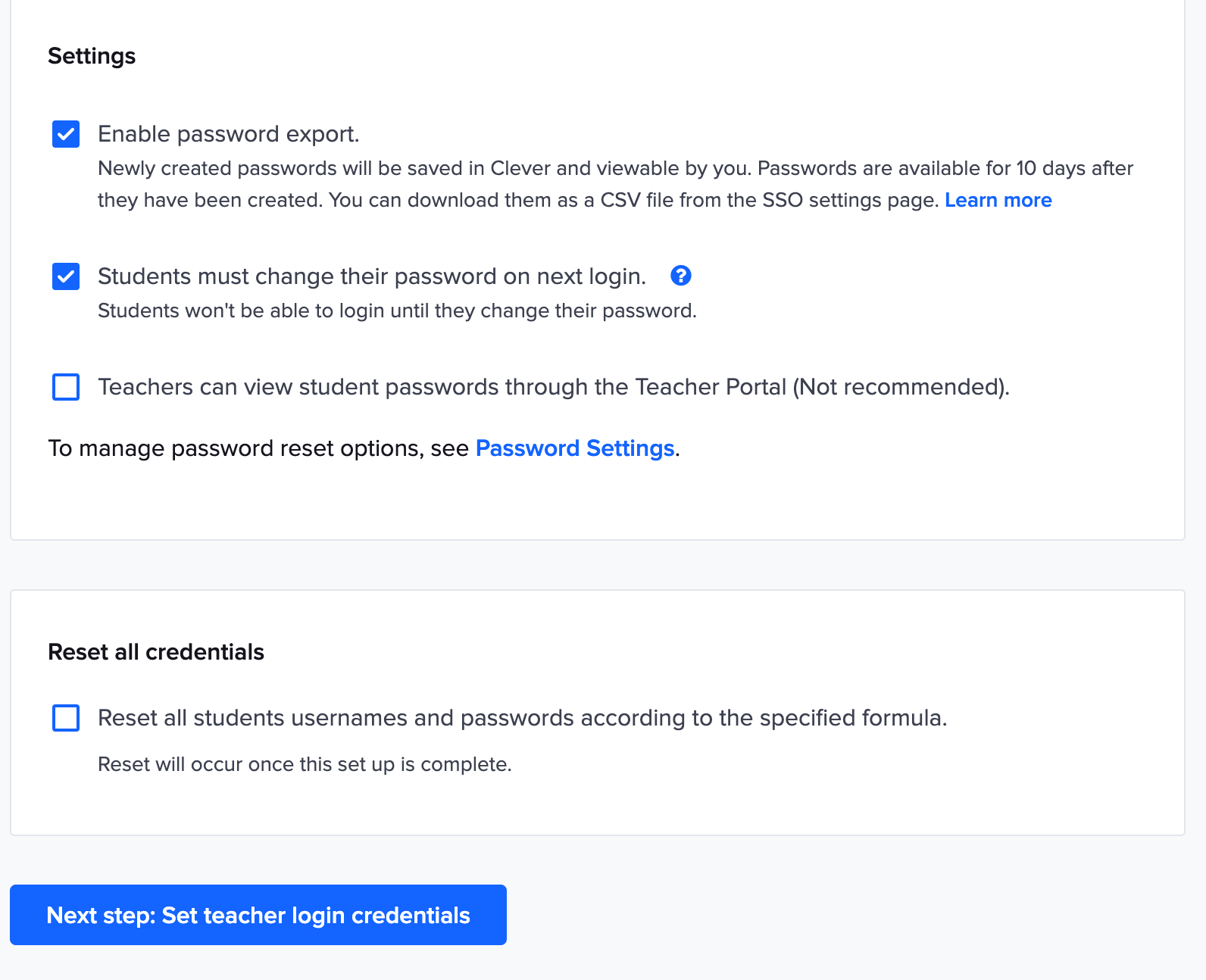 Single Sign-On (SSO): Clever passwords - Log in with Clever (updated)