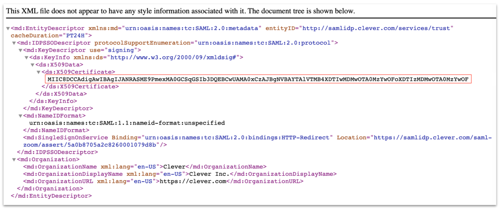 For Clever Admins: Configuring SSO for Zoom