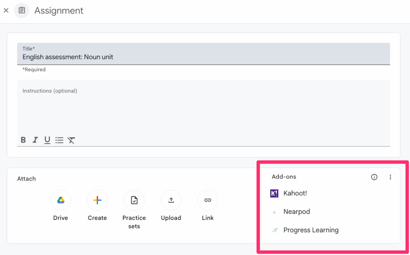 For Teachers: Google Classroom add-ons