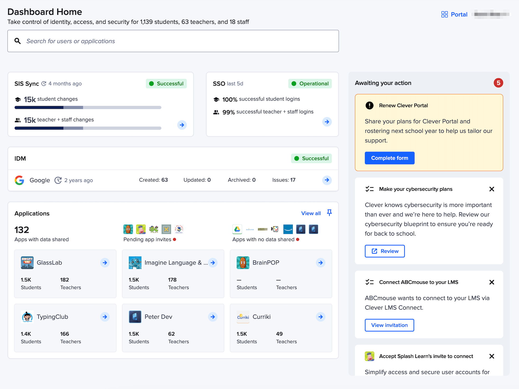 For Clever Admins: How do I use the Clever Dashboard?