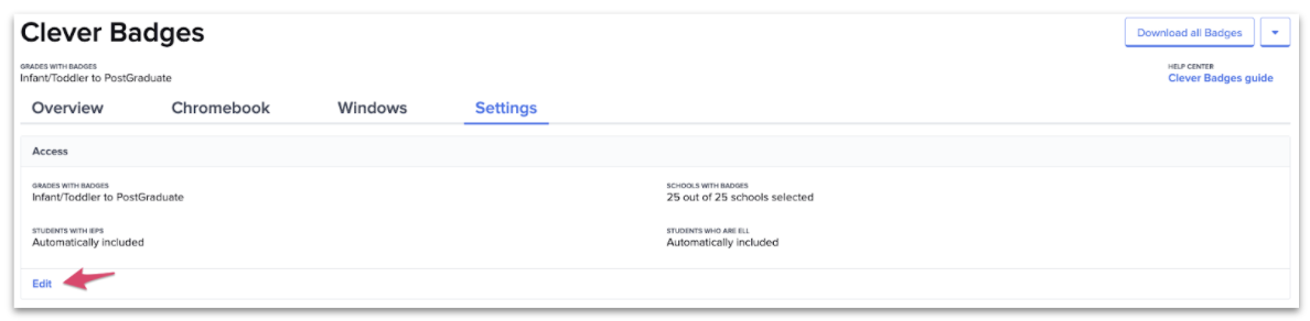 Clever Badges: Overview and setup