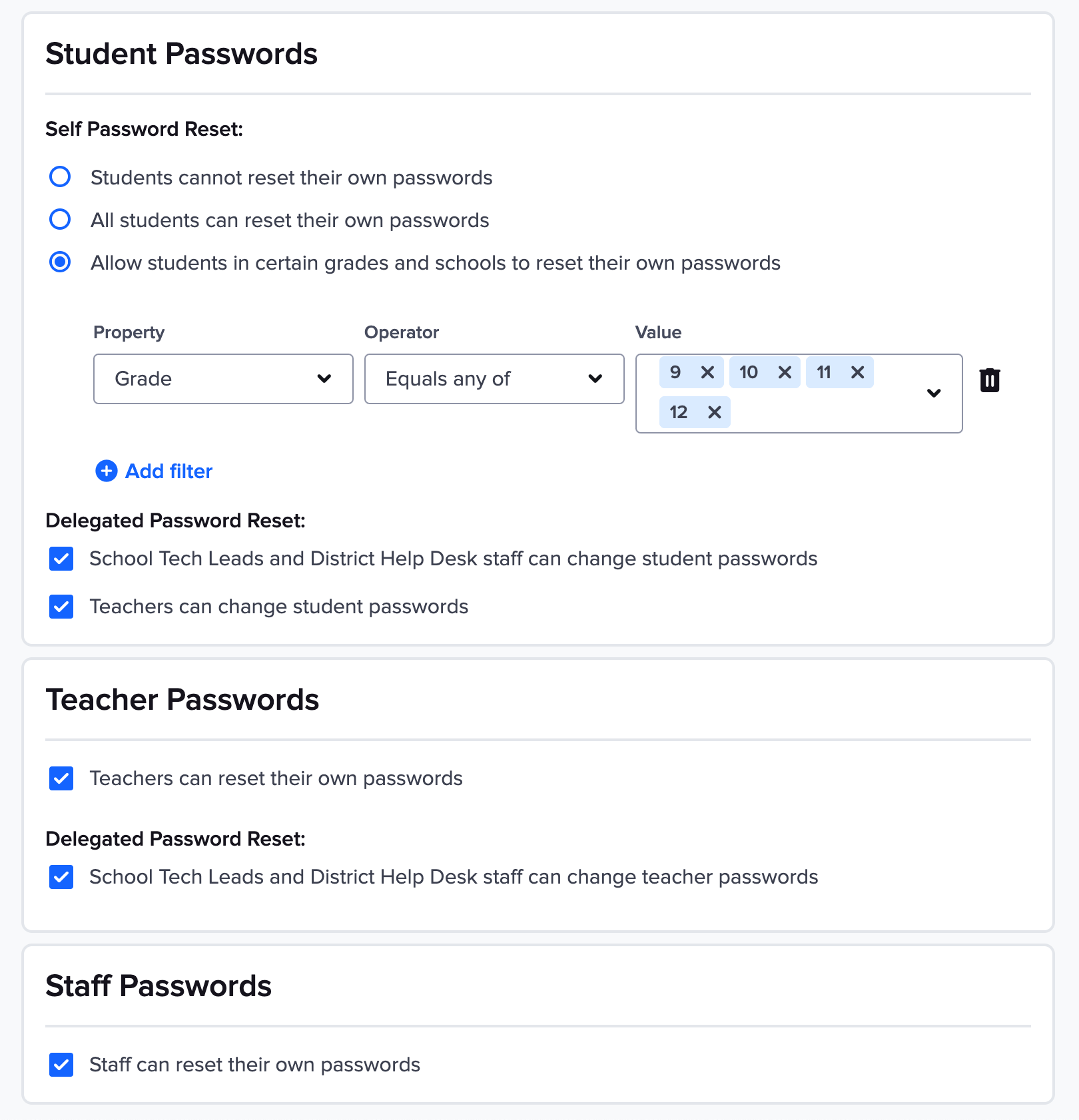 Clever IDM: Account recovery and password reset
