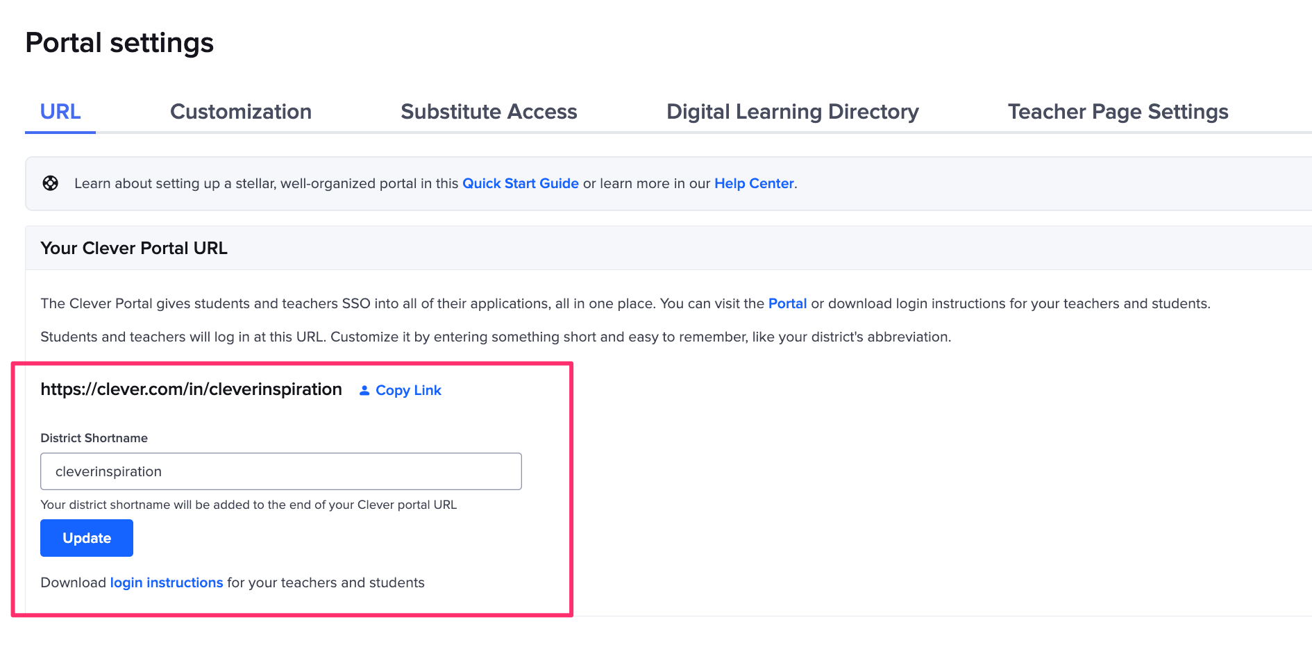 For Clever Admins: SSO access to the Clever Dashboard