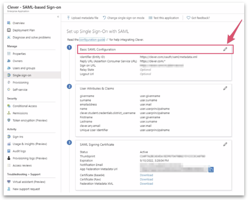 Single Sign-On (SSO): "Log in with Office 365/Azure"