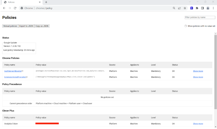 Deploy Edtech Analytics for Google Chrome using Microsoft Intune