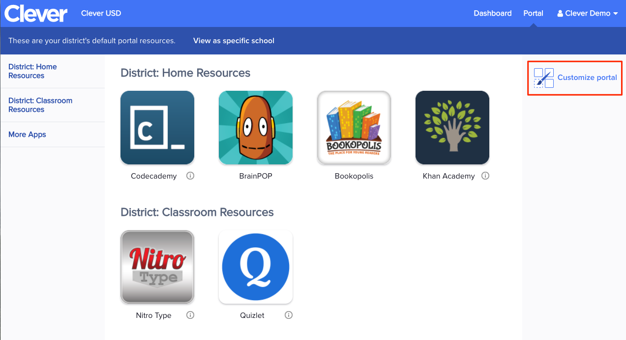 Clever Portal: Hiding Applications