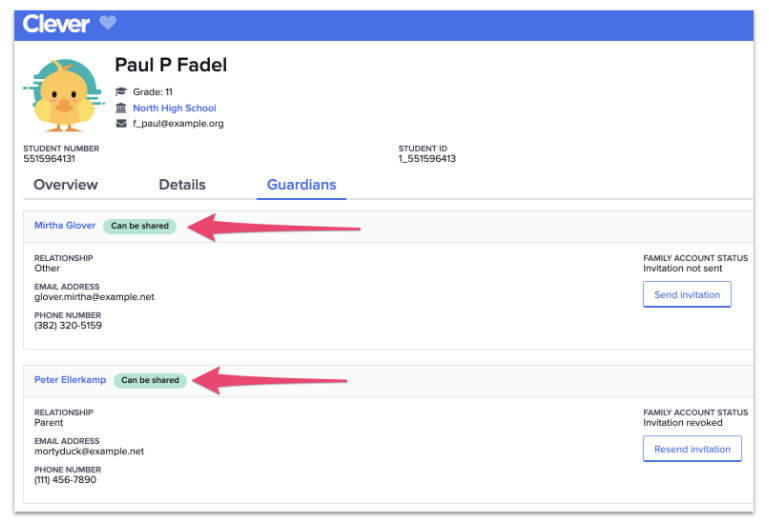 Manually Uploading Student Contacts to Clever