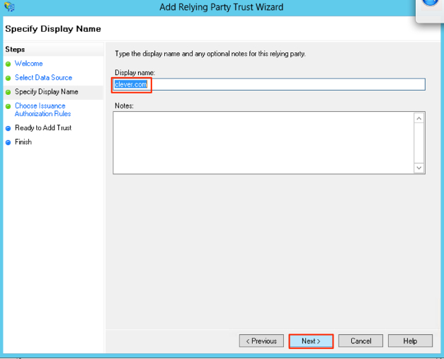Single Sign-On (SSO): "Log in with ADFS"