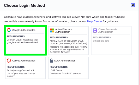 Single Sign-On (SSO): "Log in with Google"