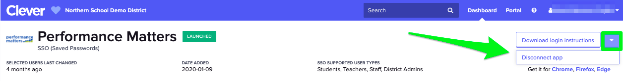 For District Admins: Apps - Add or Remove apps