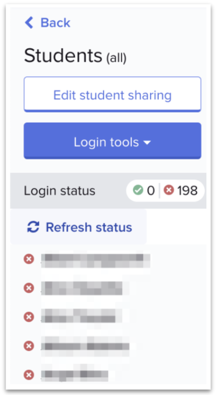 For Teachers: Login Tools