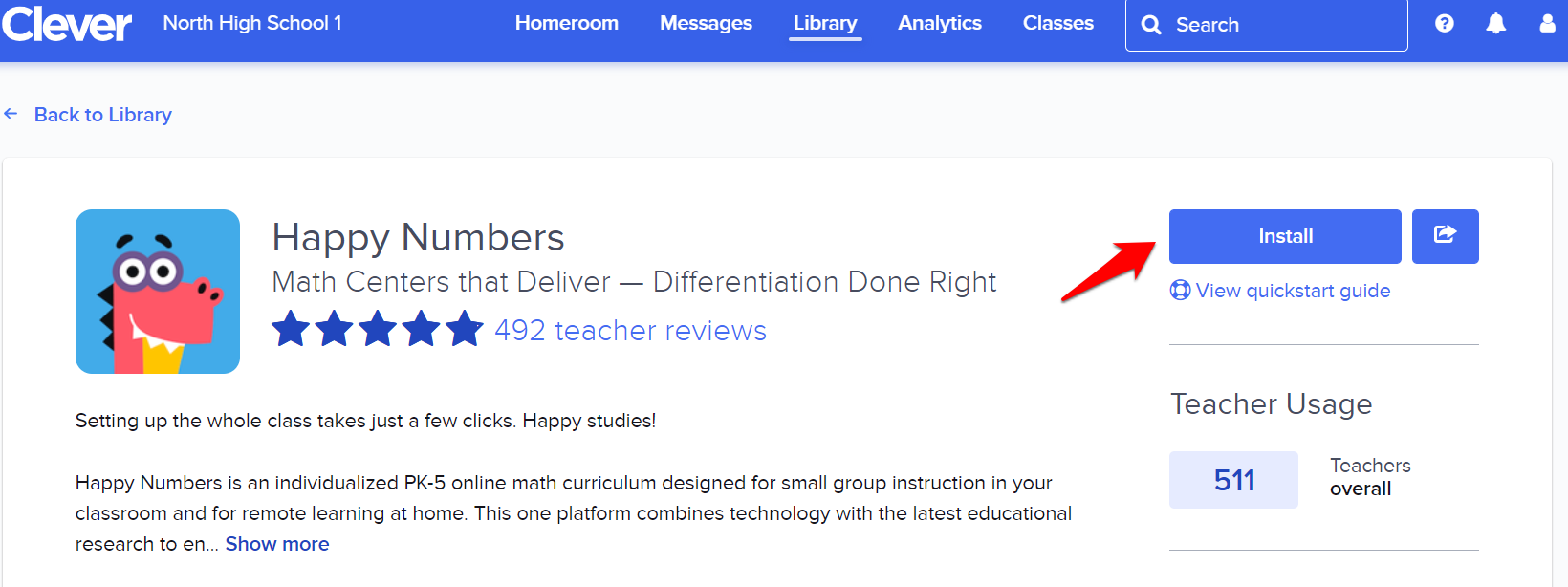 For Teachers: Clever Library - adding applications