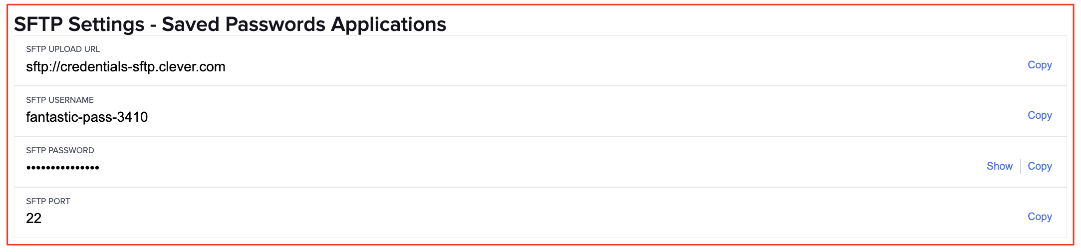 SSO (Saved Passwords) Apps: Managing Credentials