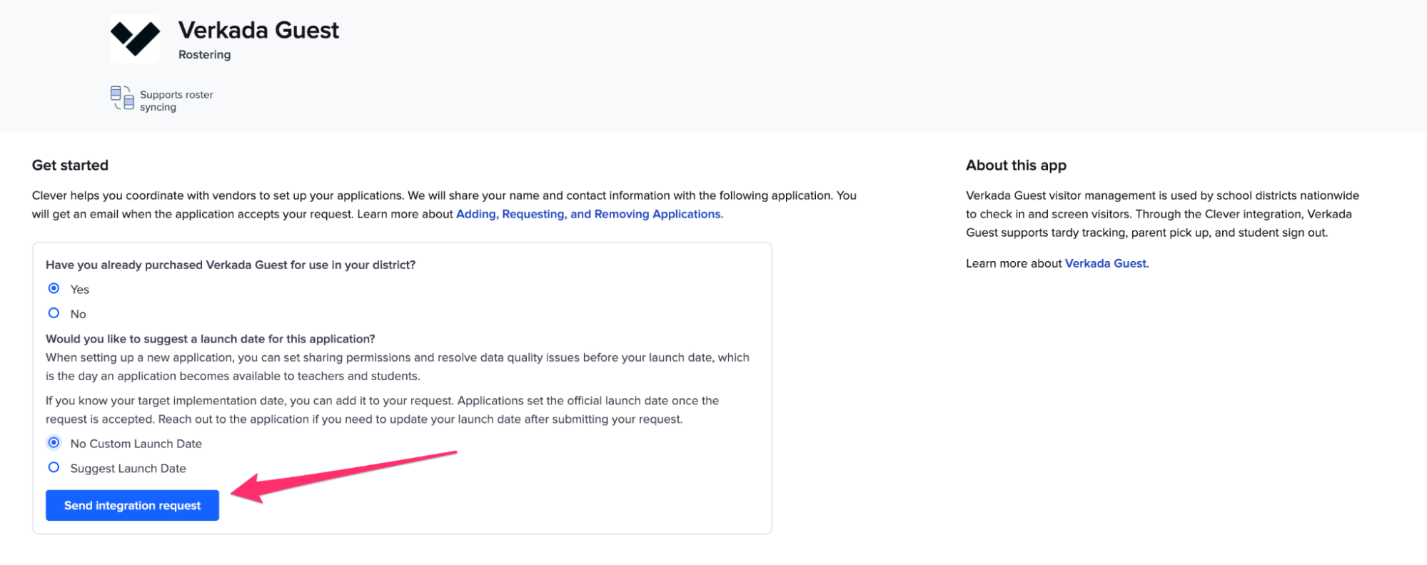 Clever + Verkada Guest Setup Guide