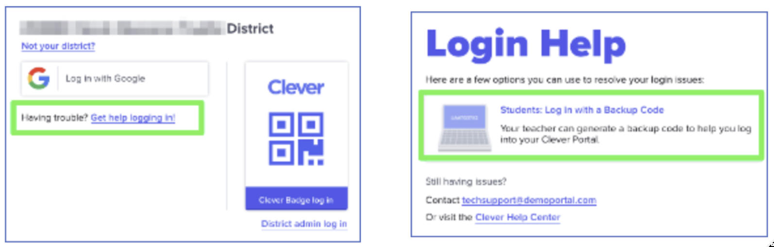 For Teachers: Troubleshooting - Student logins