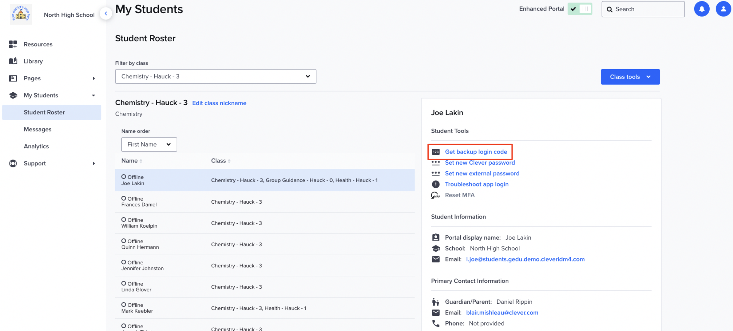 For Teachers: Troubleshooting - Student logins