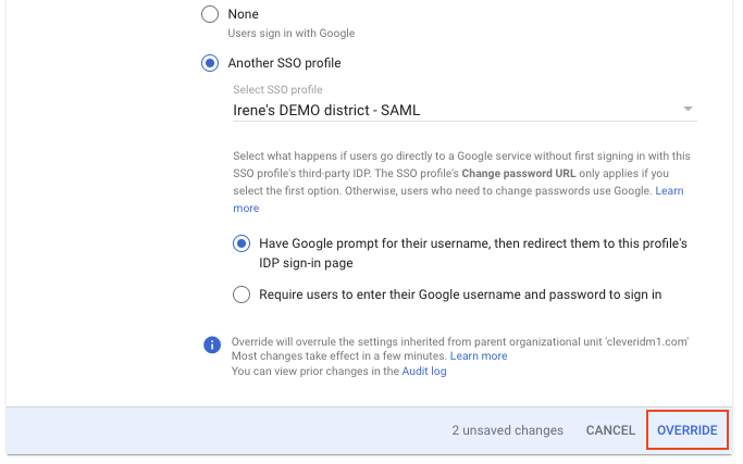 For Clever Admins: Clever MFA Google Workspace SAML Setup Guide
