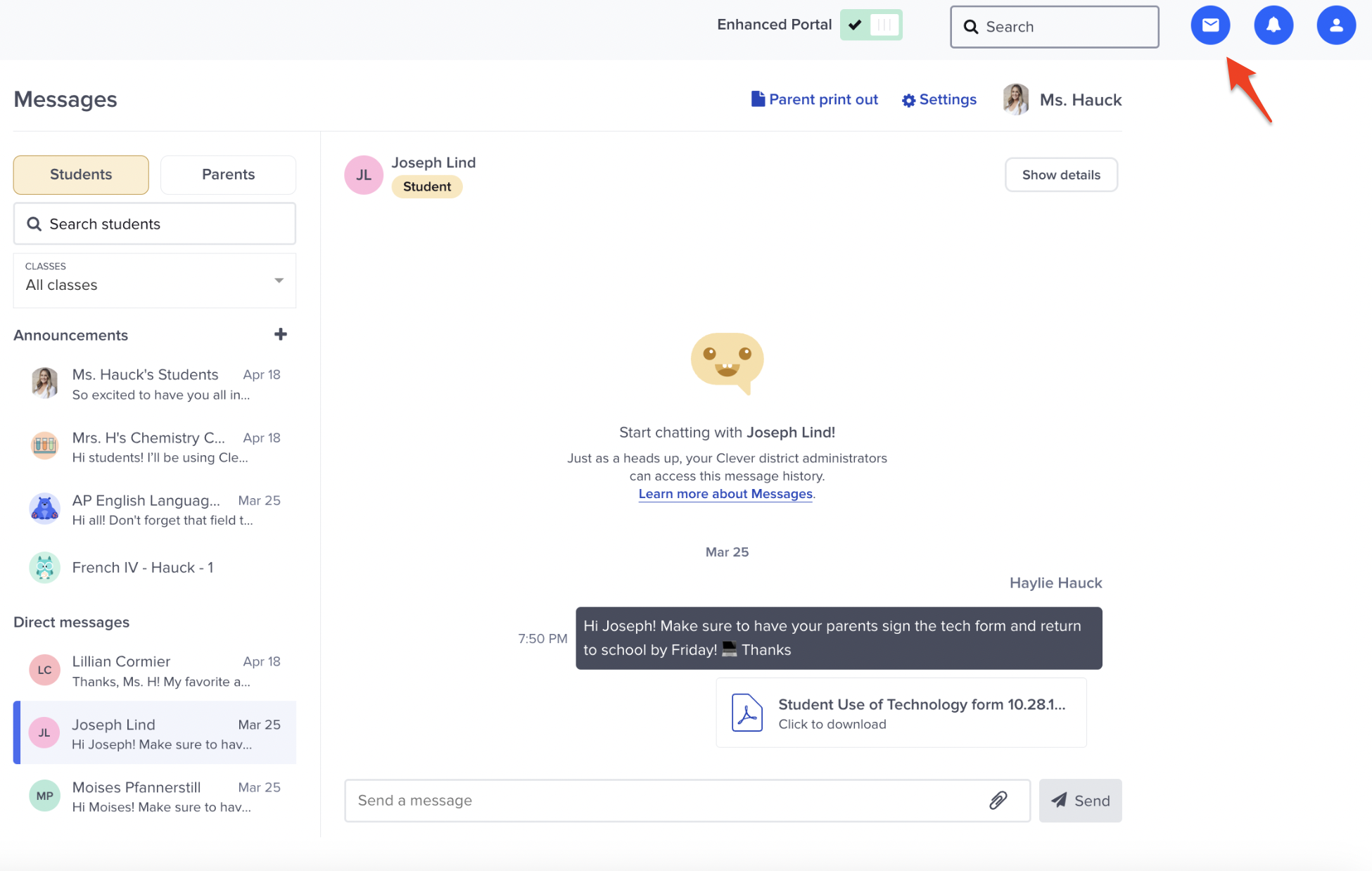 For Teachers: Overview of the Clever Portal