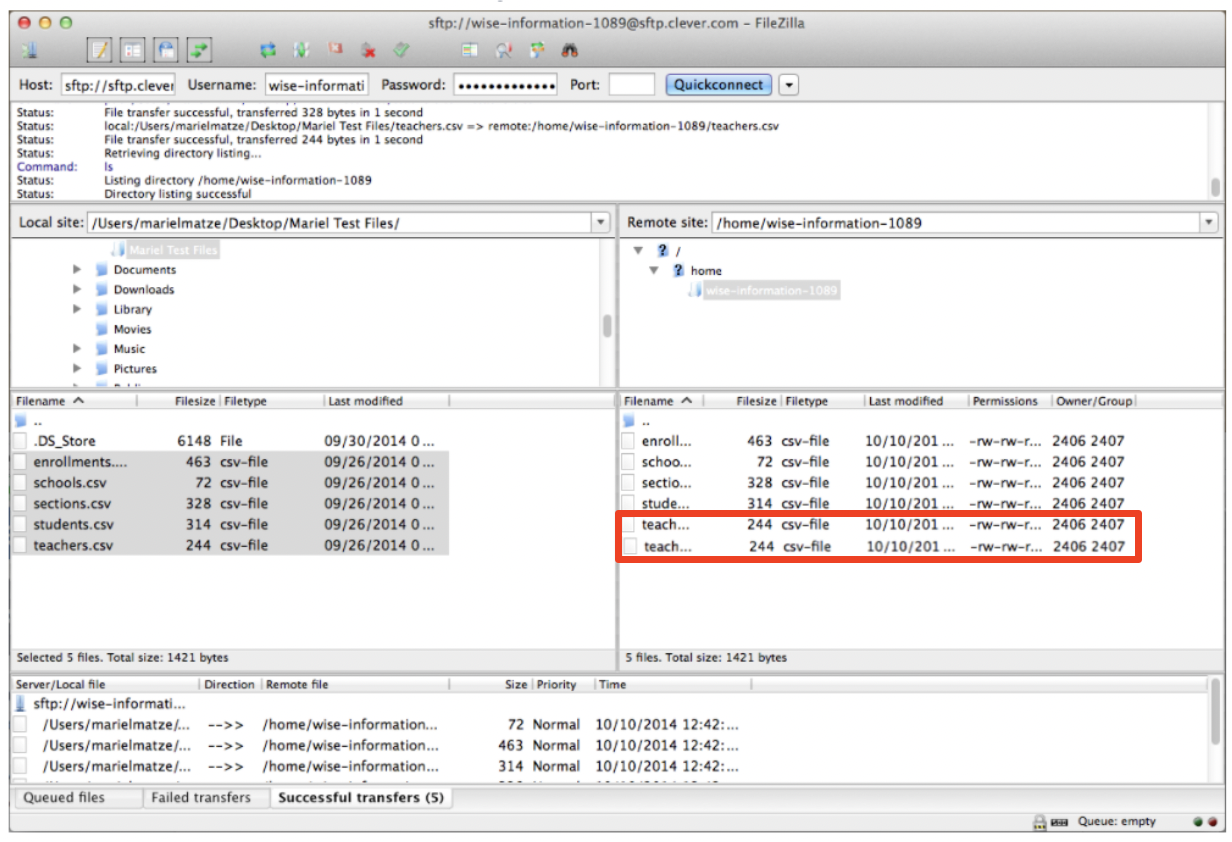 SFTP Syncs: SFTP Sync FAQ