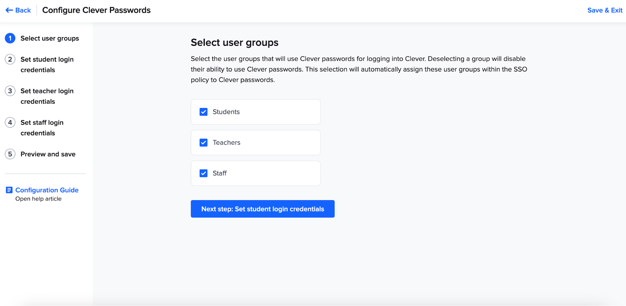 Single Sign-On (SSO): Clever Passwords - Log in with Clever (updated)